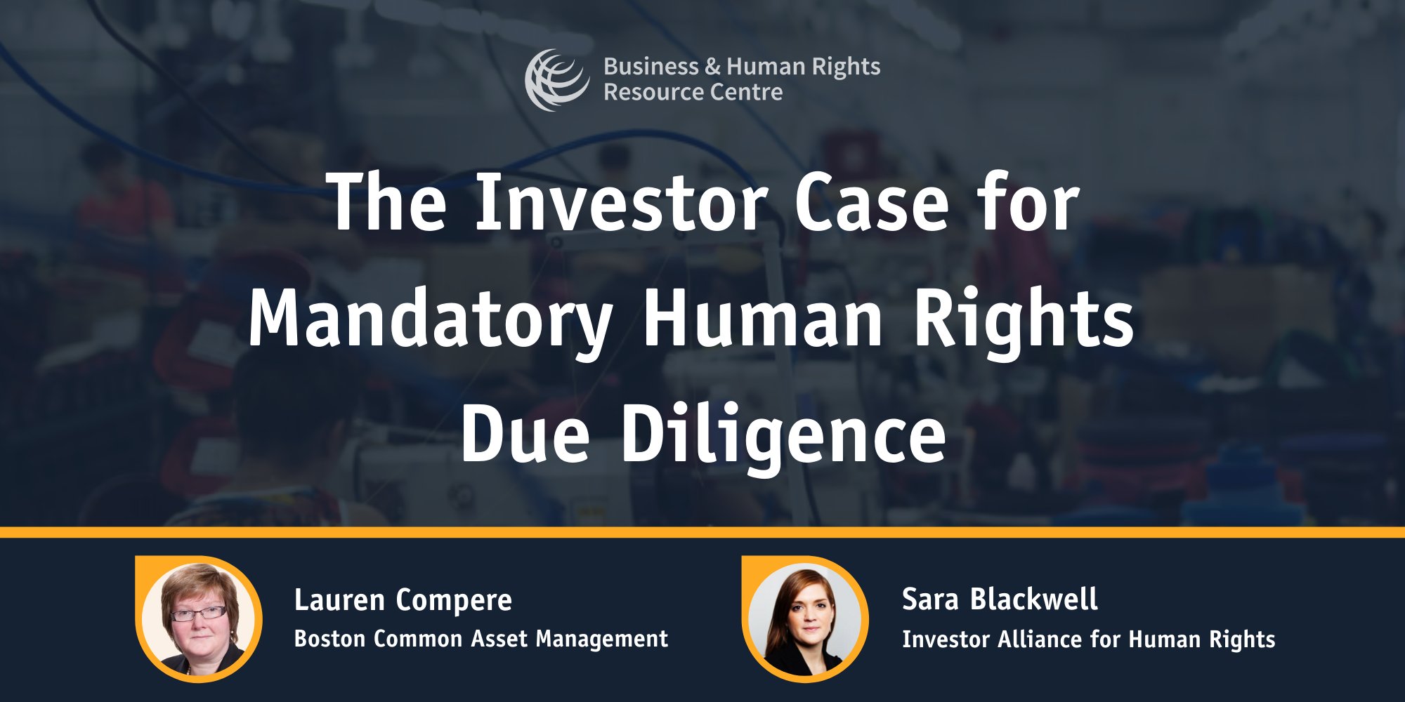 Interview On The Investor Case For Mandatory Human Rights Due Diligence