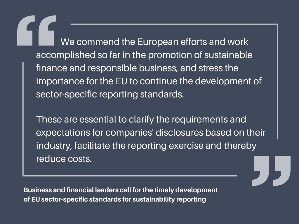 January 2024: Business and financial leaders calls for the timely ...